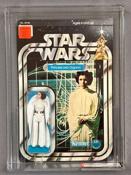 AFA Graded 1978 Kenner Star Wars 12 Back-A Princess Leia Organa Action ...