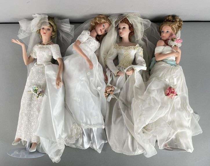 Group of Assorted Bride Dolls - Matthew Bullock Auctioneers
