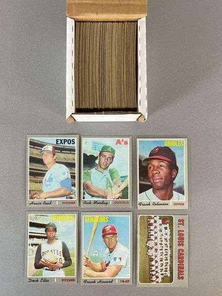 120+ 1970 Topps Baseball Semi High and High Number Cards - Matthew ...