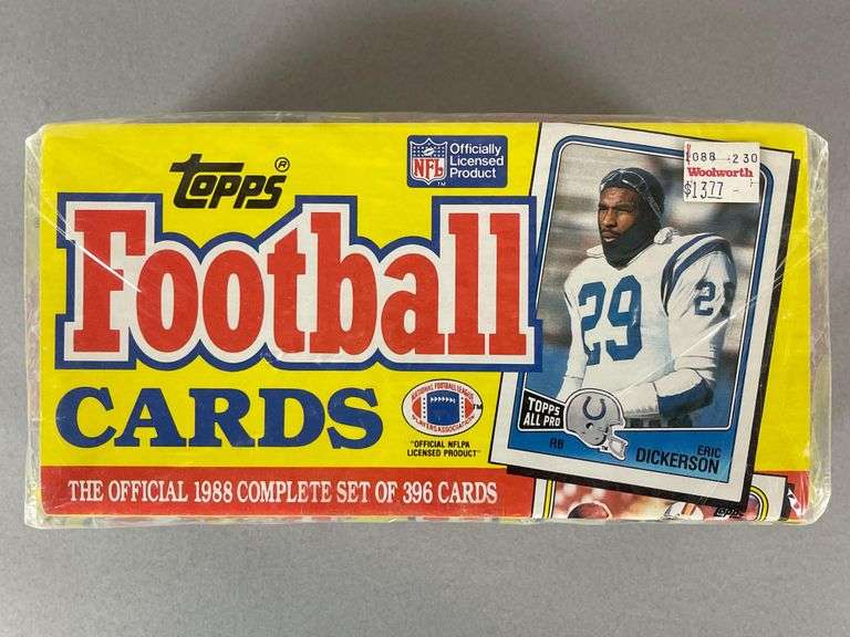 1988 Topps Football Complete Factory Sealed Set - Matthew Bullock ...