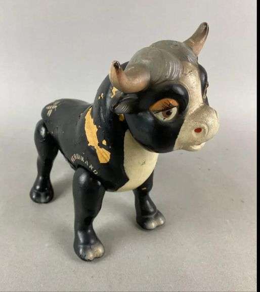 Vintage Ferdinand Bull Toy - Matthew Bullock Auctioneers
