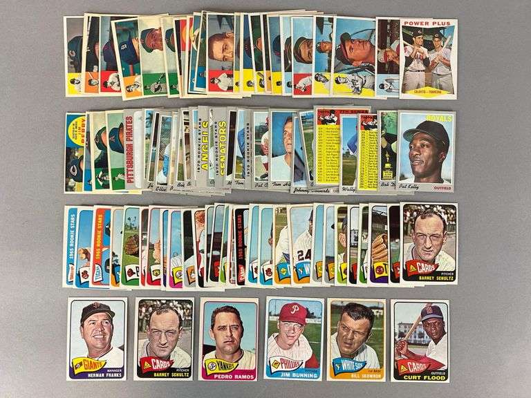 85+ 1960, 65, and 70 Topps Baseball High-Grade Cards with HOFs, Stars ...