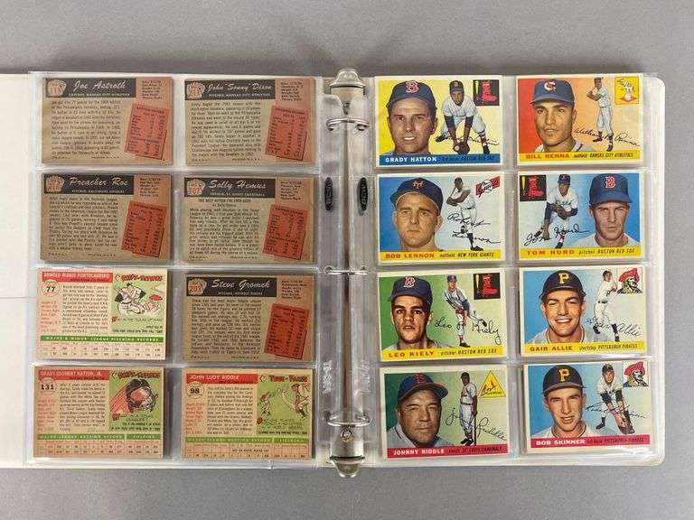 69 - 1952 - 56 Topps and Bowman Baseball High-Grade Cards with HOF and ...