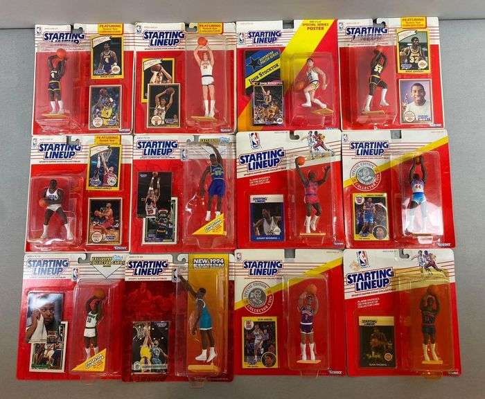 Group of 15 Kenner 1990’s Starting Lineup Figures - Matthew Bullock ...