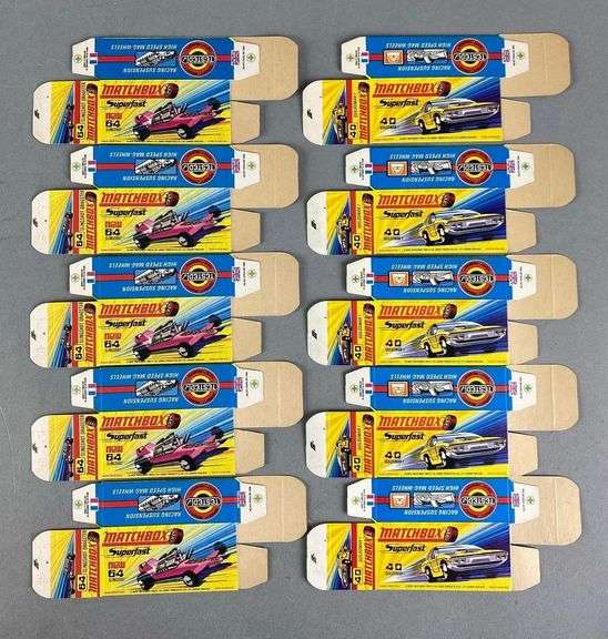 Group of 10 Matchbox H Type Boxes - Matthew Bullock Auctioneers
