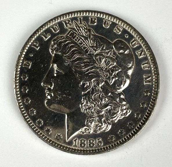1885 O US Morgan Silver Dollar - Matthew Bullock Auctioneers