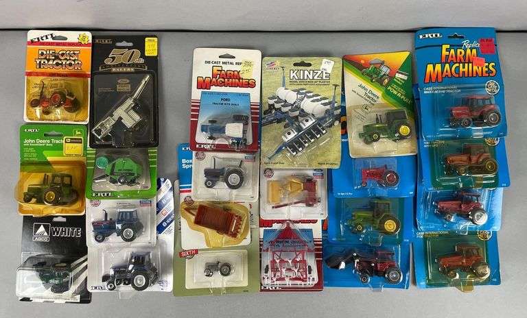 Group of Ertl Die-Cast Farm Equipment and More - Matthew Bullock ...