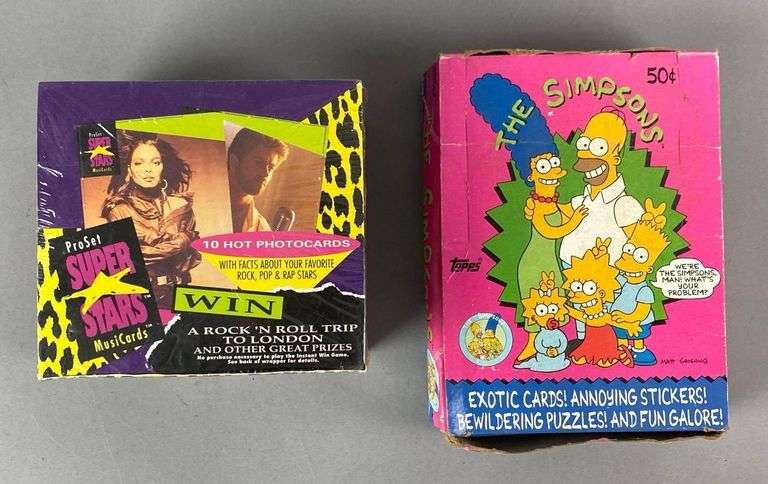 Group of Pop-Culture Card Packs - Matthew Bullock Auctioneers