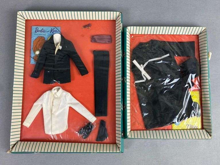 Group of 2 1960’s Mattel Ken Fashion Outfits - Matthew Bullock Auctioneers