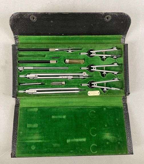Vintage Keuffel and Esser Compass Kit - Matthew Bullock Auctioneers