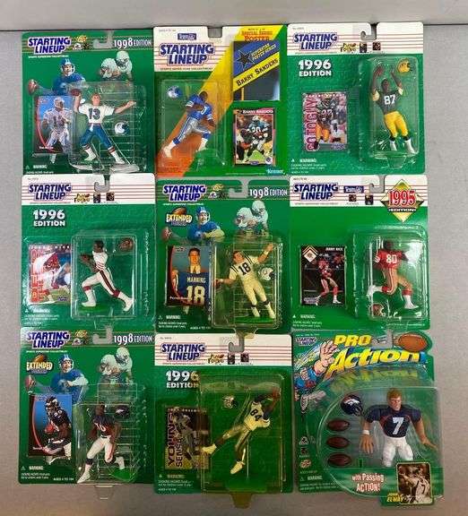 Group of 10 Kenner/Hasbro Starting Lineup Figures - Matthew Bullock ...