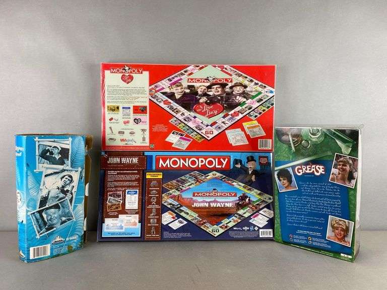 Group of 2 Monopoly Boards and More - Matthew Bullock Auctioneers