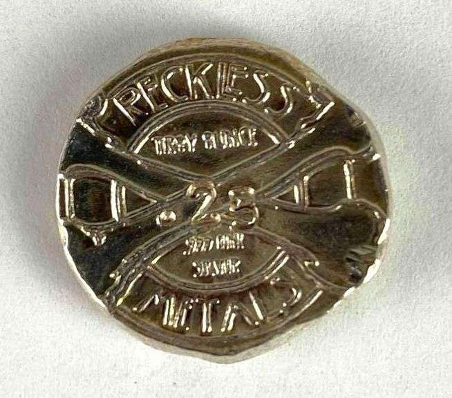 Reckless Metals Pieces of Hate 1/4 oz .999 Fine Silver Ingot - Matthew ...