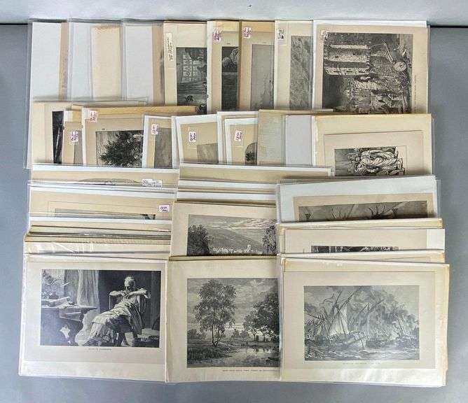 Large Group of Lithograph Prints - Matthew Bullock Auctioneers