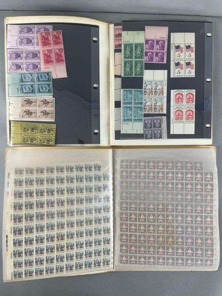 Group of Mint Sheet Files of U.S. Stamps - Matthew Bullock Auctioneers