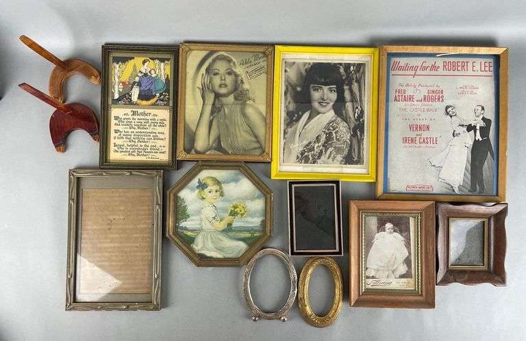 Group of Vintage Hollywood Photos and Frames - Matthew Bullock Auctioneers