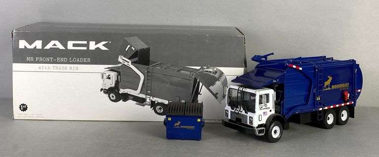 Mack Die-Cast MR Front-End Loader with Trash Bin - Matthew Bullock ...