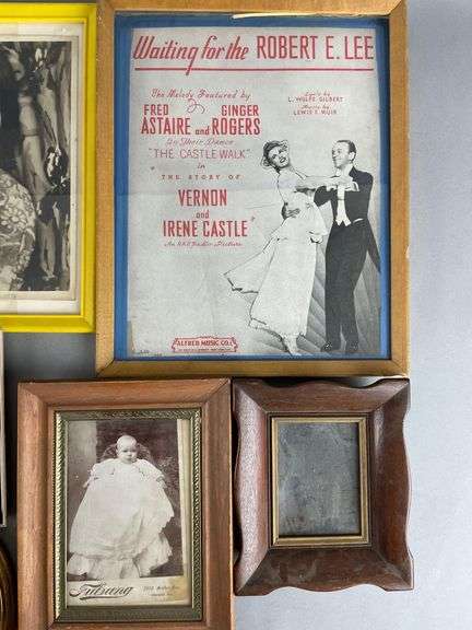 Group of Vintage Hollywood Photos and Frames - Matthew Bullock Auctioneers