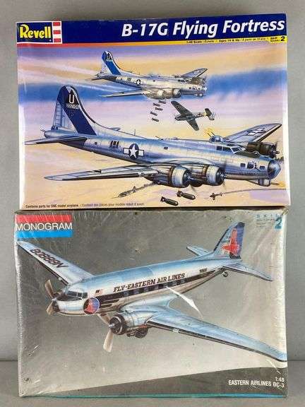 Group of 2 1/48 Scale Model Airplanes - Matthew Bullock Auctioneers