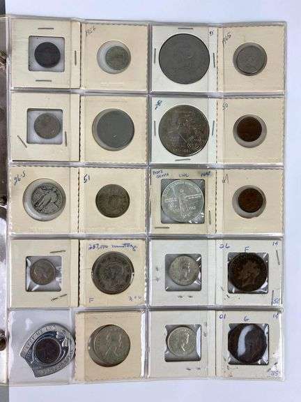Group of 150 Domestic and Foreign Coins and More - Matthew Bullock ...