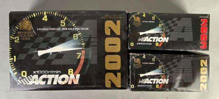 Group of 3 Action NASCAR Die-Cast Vehicles - Matthew Bullock Auctioneers