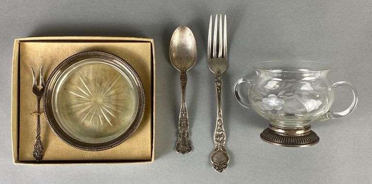 Group of Sterling Silver Kitchen Items and More - Matthew Bullock ...