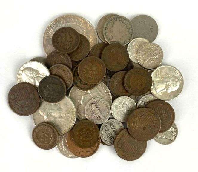 Group of 43 Assorted US Coins - Matthew Bullock Auctioneers
