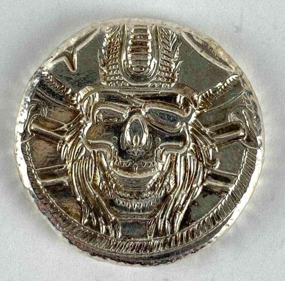 Haleybug Pirate Nugget 1/2 oz .999 Fine Silver Ingot - Matthew Bullock ...