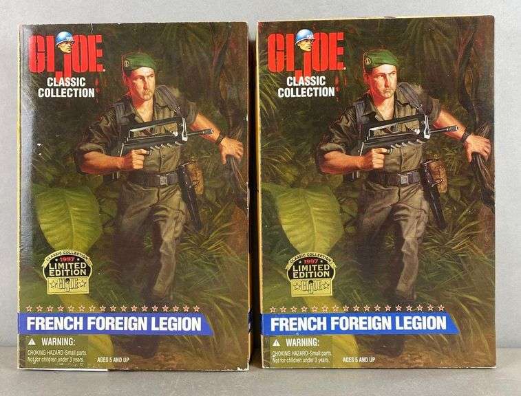 Group of 2 1997 Hasbro GI Joe French Foreign Legion Action Figures ...