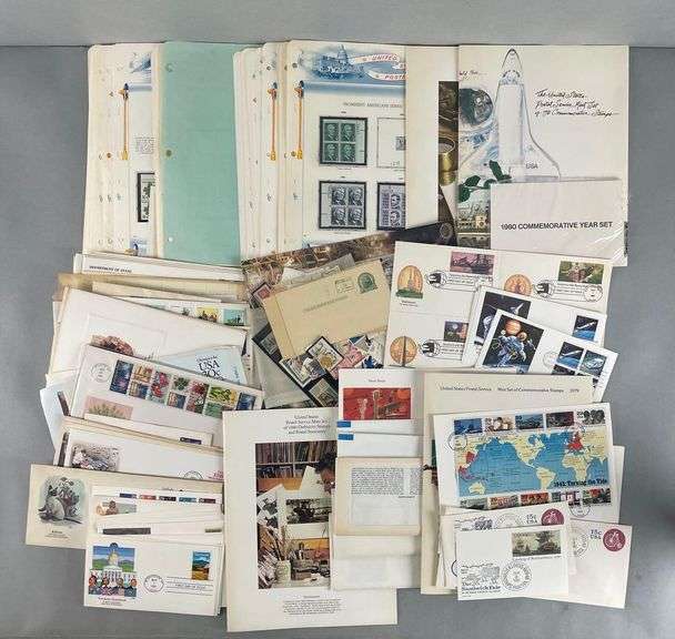 Group of U.S. Stamps and First Day Issues - Matthew Bullock Auctioneers