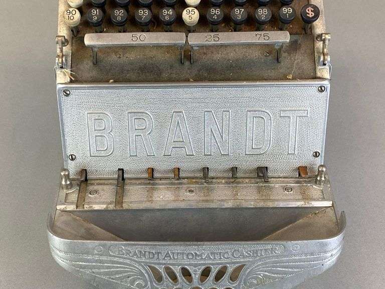 Antique Brandt Automatic Cashier Coin Machine - Matthew Bullock Auctioneers