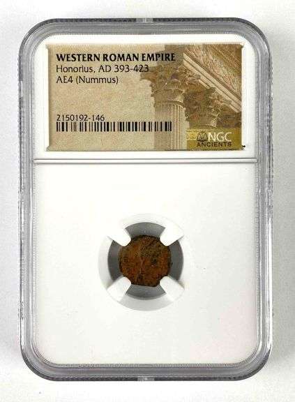 NGC Ancients Western Roman Empire Coin - Matthew Bullock Auctioneers