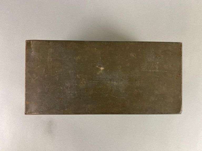 Antique Brennen Bros Butter Wafer Tin Advertising Box - Matthew Bullock ...