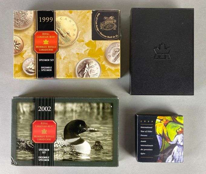 Group of 4 Canadian Royal Mint Coin Proof Sets - Matthew Bullock ...