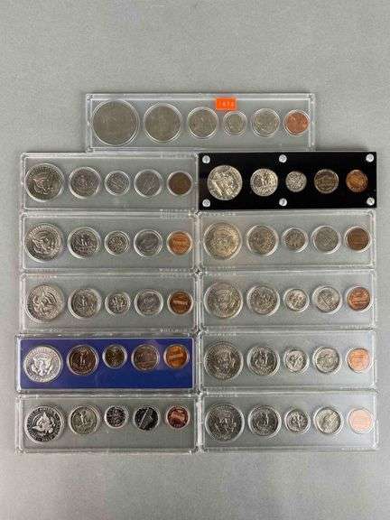 Group of 11 US Coin Proof Sets - Matthew Bullock Auctioneers