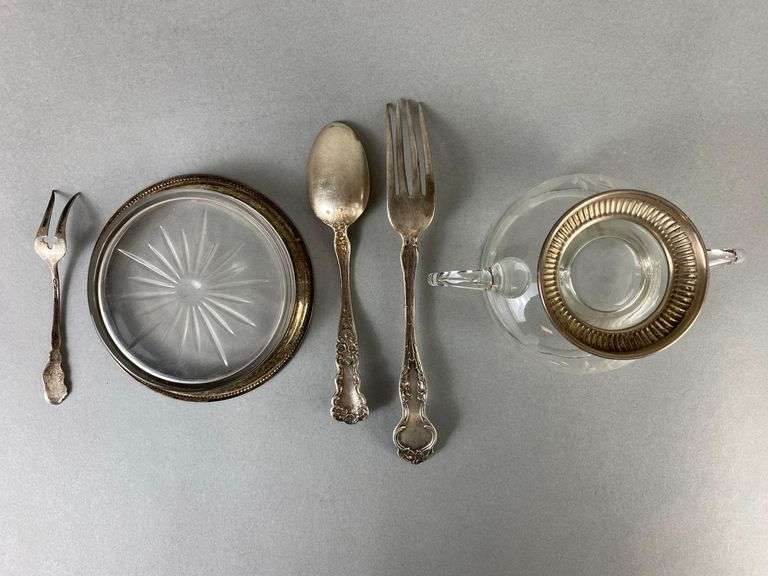 Group of Sterling Silver Kitchen Items and More - Matthew Bullock ...