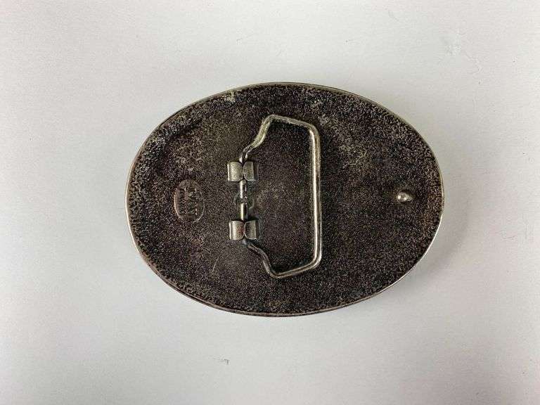 Ivan Turquoise Rhinestone Belt Buckle - Matthew Bullock Auctioneers