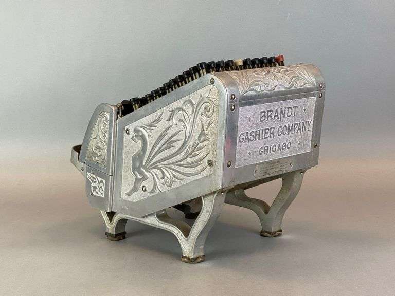 Antique Brandt Automatic Cashier Coin Machine - Matthew Bullock Auctioneers