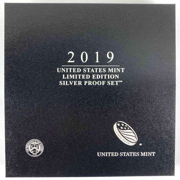 2019 US Mint Limited Edition Silver Proof Set - Matthew Bullock Auctioneers