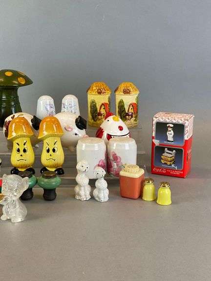 Group of Salt and Pepper Shakers - Matthew Bullock Auctioneers