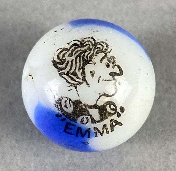 Vintage Peltier Glass Ottawa IL Emma Comic Marble - Matthew Bullock ...
