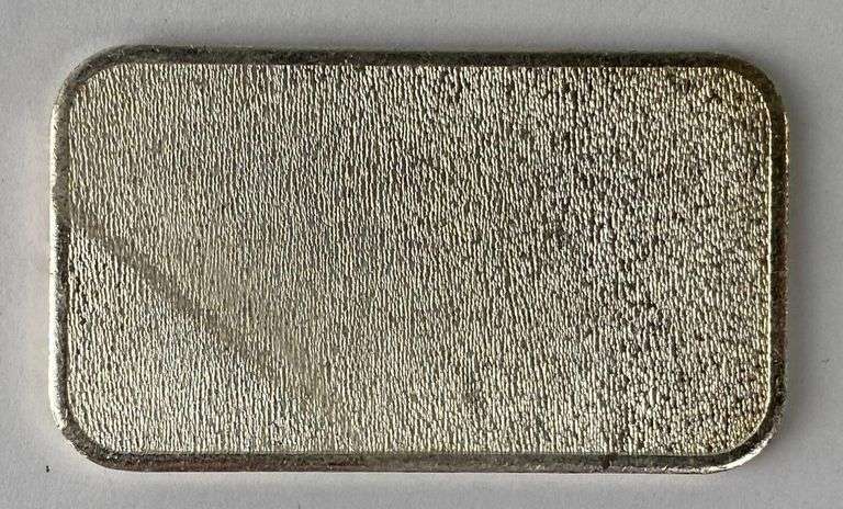 Engelhard 1 oz. 999 Fine Silver Ingot/Bar - Matthew Bullock Auctioneers