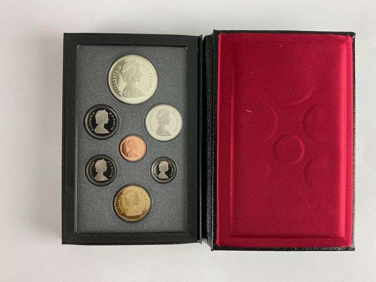 1989 Royal Canadian Mint Proof Coin Set - Matthew Bullock Auctioneers
