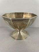 Sterling Silver Engraved Salt Cellar - Matthew Bullock Auctioneers