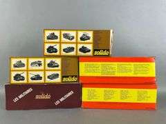 Group of Solido WW2 Era Die-Cast Tanks - Matthew Bullock Auctioneers