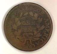 1798 US Liberty Draped Bust One Cent Coin - Matthew Bullock Auctioneers