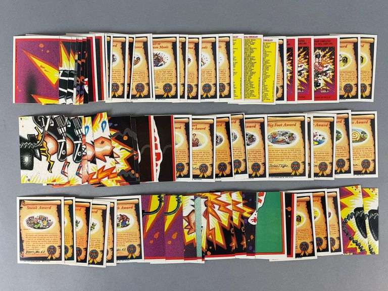 1985 Topps Garbage Pail Kids Series 2 Glossy Near Complete High Grade ...