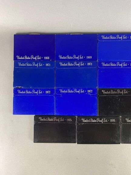 Group of 19 US Coin Proof Sets - Matthew Bullock Auctioneers