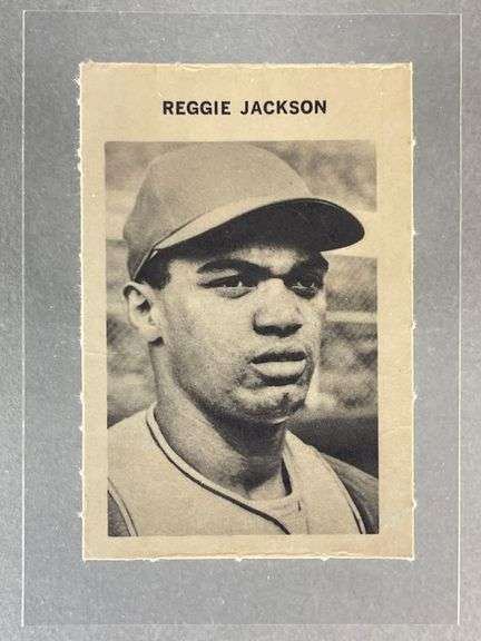 1969 Milton Bradley Reggie Jackson Rookie - Matthew Bullock Auctioneers