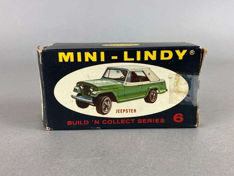 1967 Lindberg Mini Lindy No. 6 Plastic Jeepster - Matthew Bullock ...